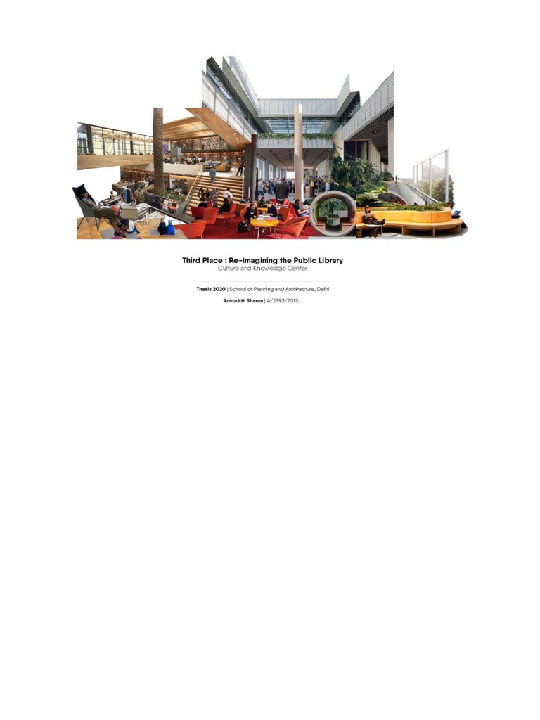 Third Place Reimaging The Public Library | PDF