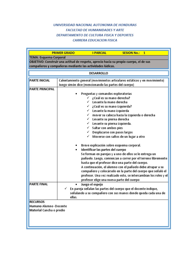 Planes 1ro A 6to Educacion Fisica | PDF | Respiración | Pelota