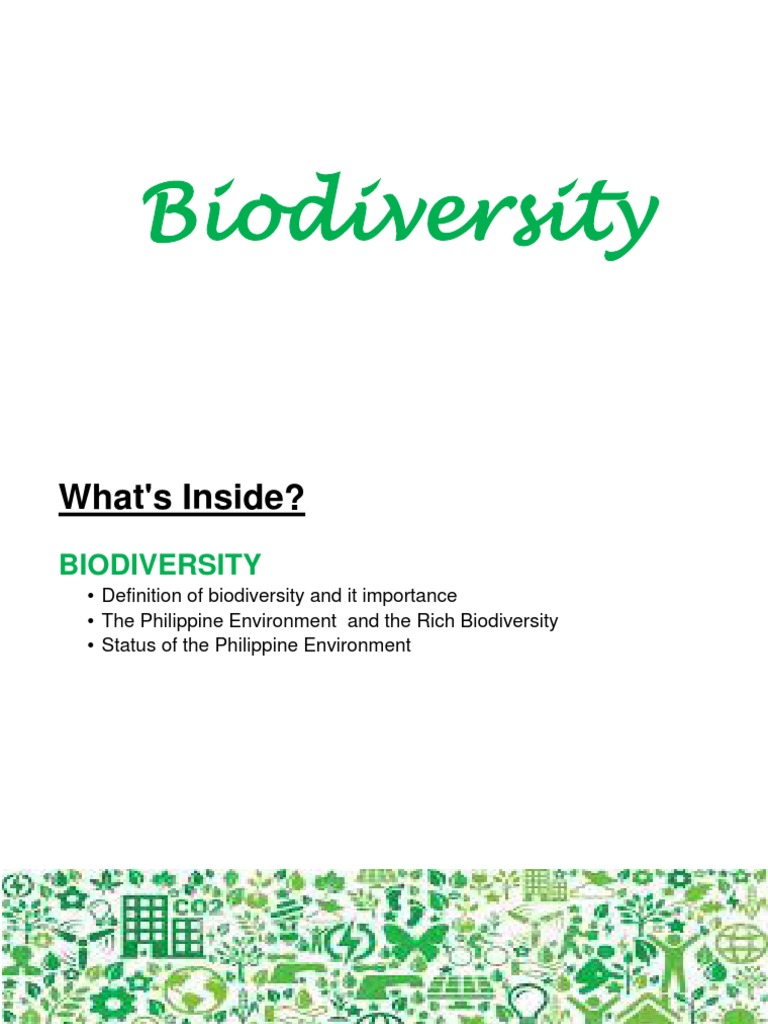 Week 15 STS Biodiversity | PDF | Biodiversity | Endangered Species