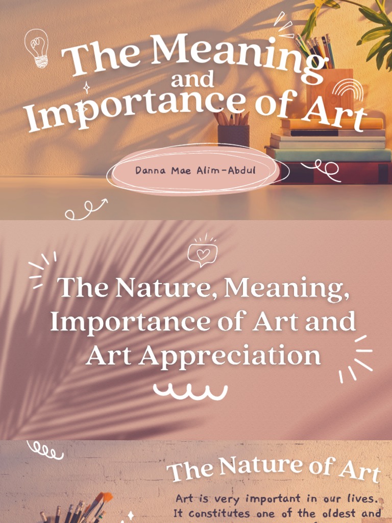 GE301 - 1 - The Nature and Importance of Art | PDF | Cognitive Science ...