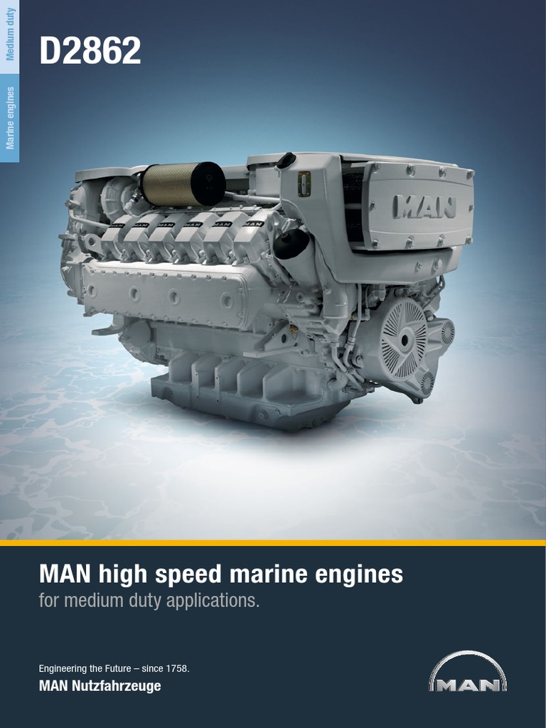 MAN Engine D2862 1455202680 | PDF | Engines | Diesel Engine