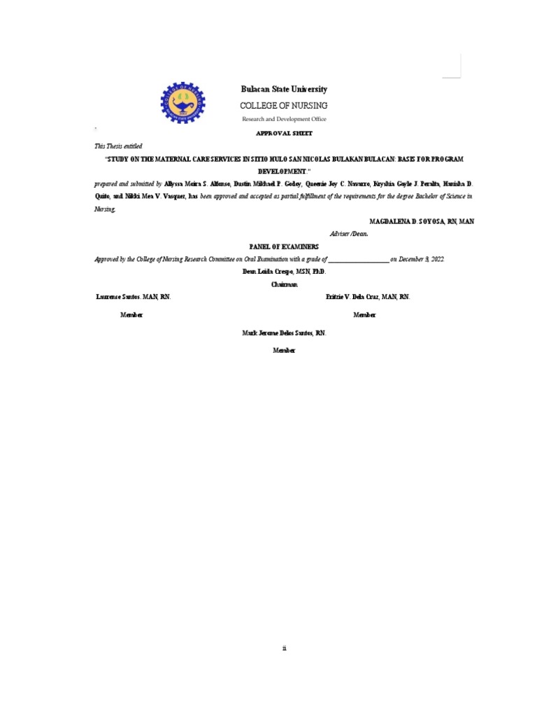 Approval Sheet Section-B - GR | PDF