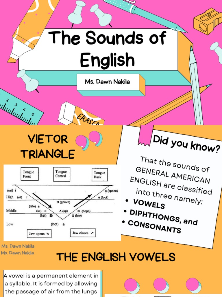 Understanding English Vowel Sounds | PDF | Vowel | English Language