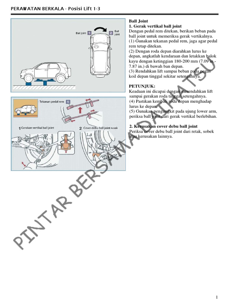 Periodic Maintenance 2 - Lift Position 2-3 | PDF