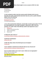 120 HAAD Exam Questions | PDF | Stroke | Pain