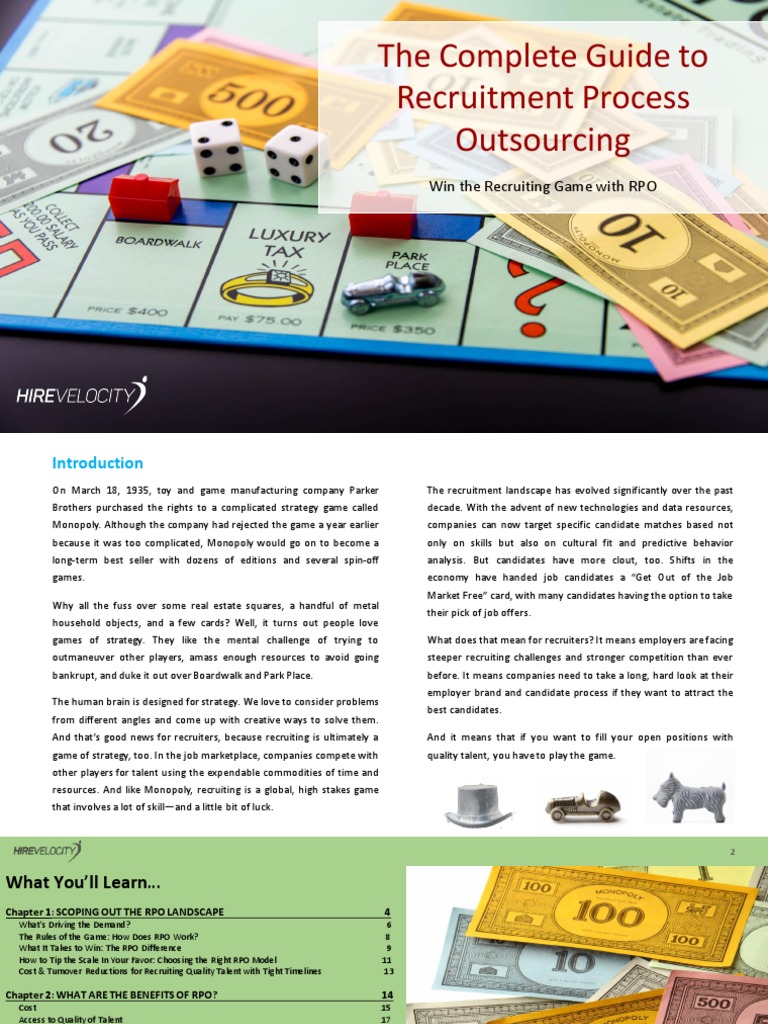 Hire Velocity - The Complete Guide To RPO - Ebook | PDF | Recruitment ...