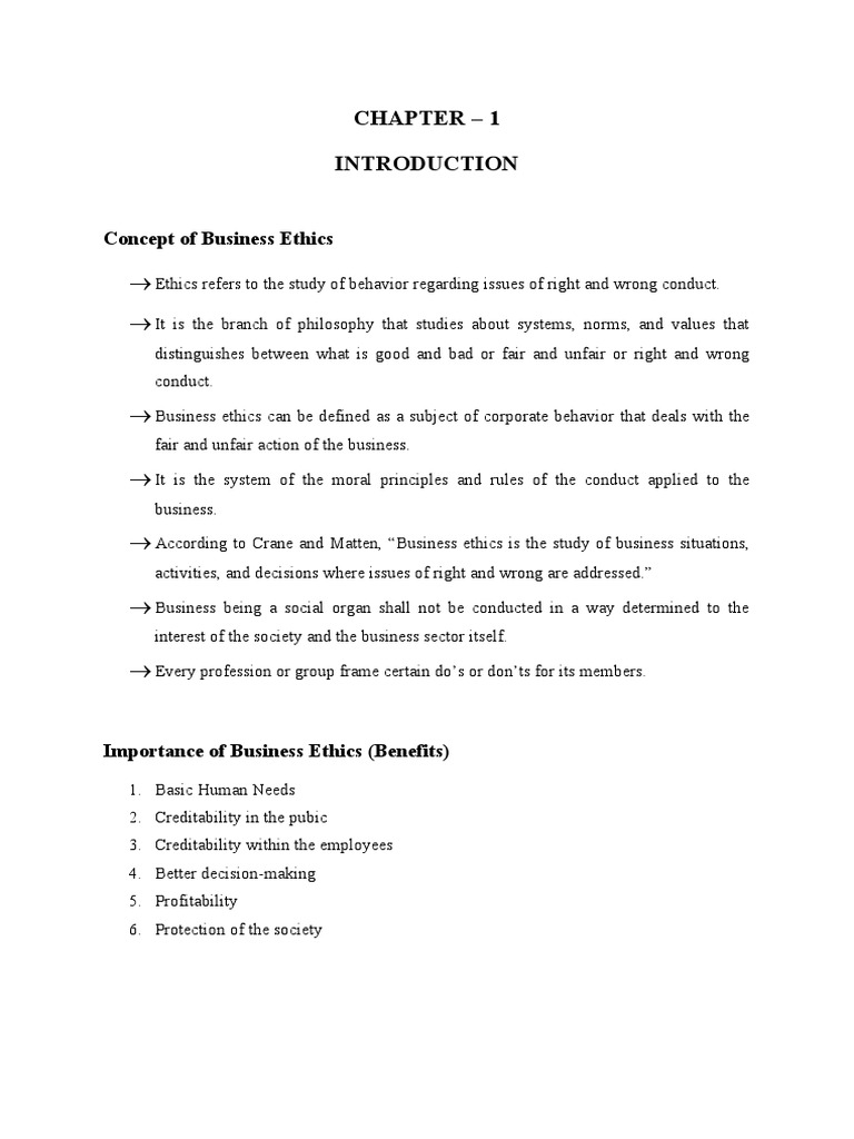 Business Ethics Note | PDF | Corporate Social Responsibility | Virtue ...