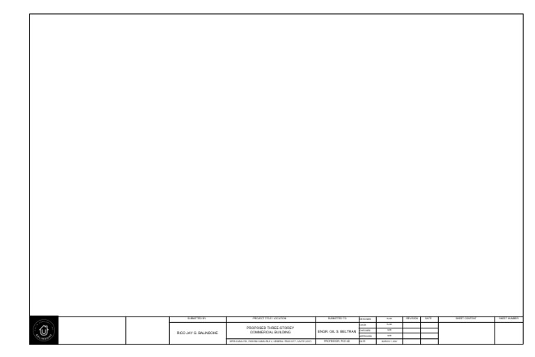 Proposed Three-Storey Building Plan | PDF
