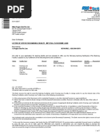 RHB Bank - STANDARD AUTHORIZATON FOR REDEMPTION STATEMENT | PDF