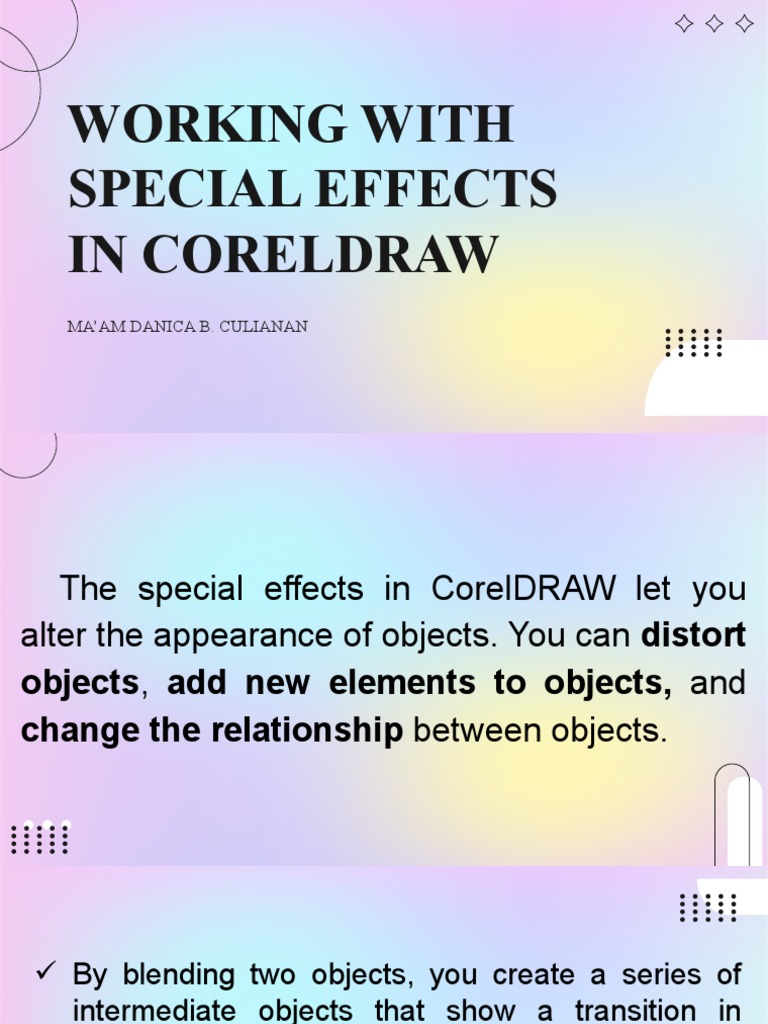 Working With Special Effects | Download Free PDF | Computing | Computer ...