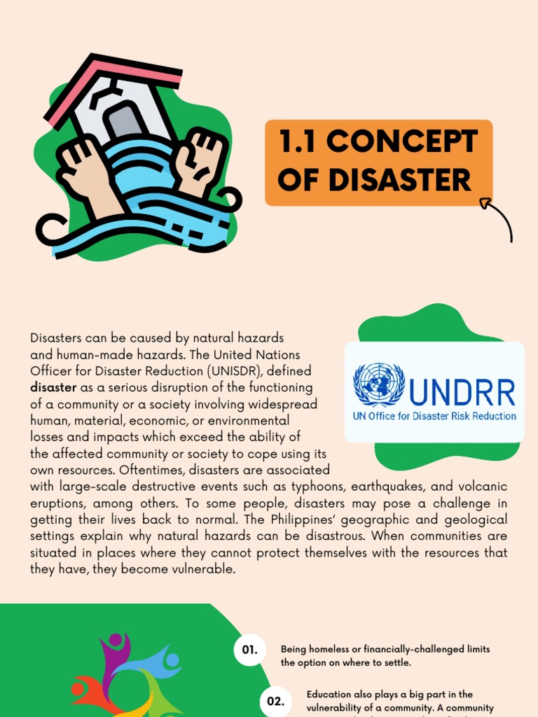 Understanding Disaster Risk: An Overview of Key Concepts Related to ...