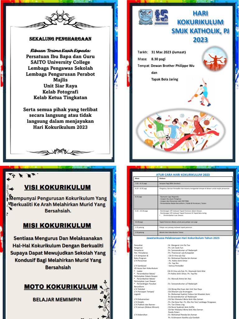 Brochure Hari Koku 2023 Sebenar | PDF