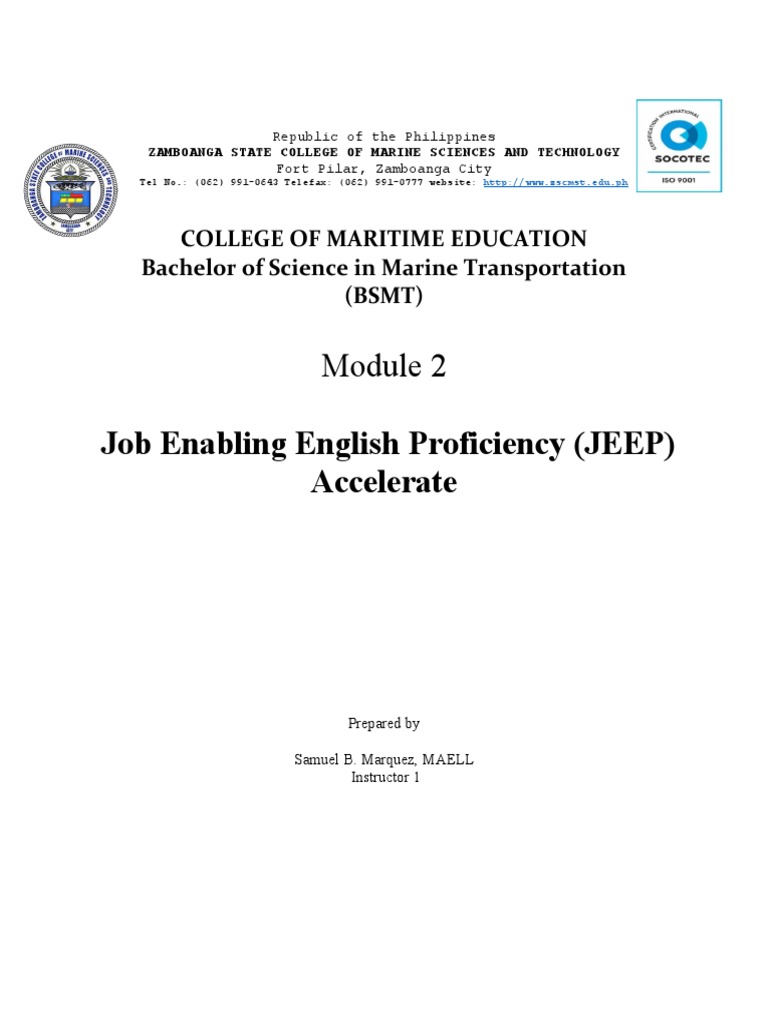 Module 2 | PDF | English Language | English As A Second Or Foreign Language