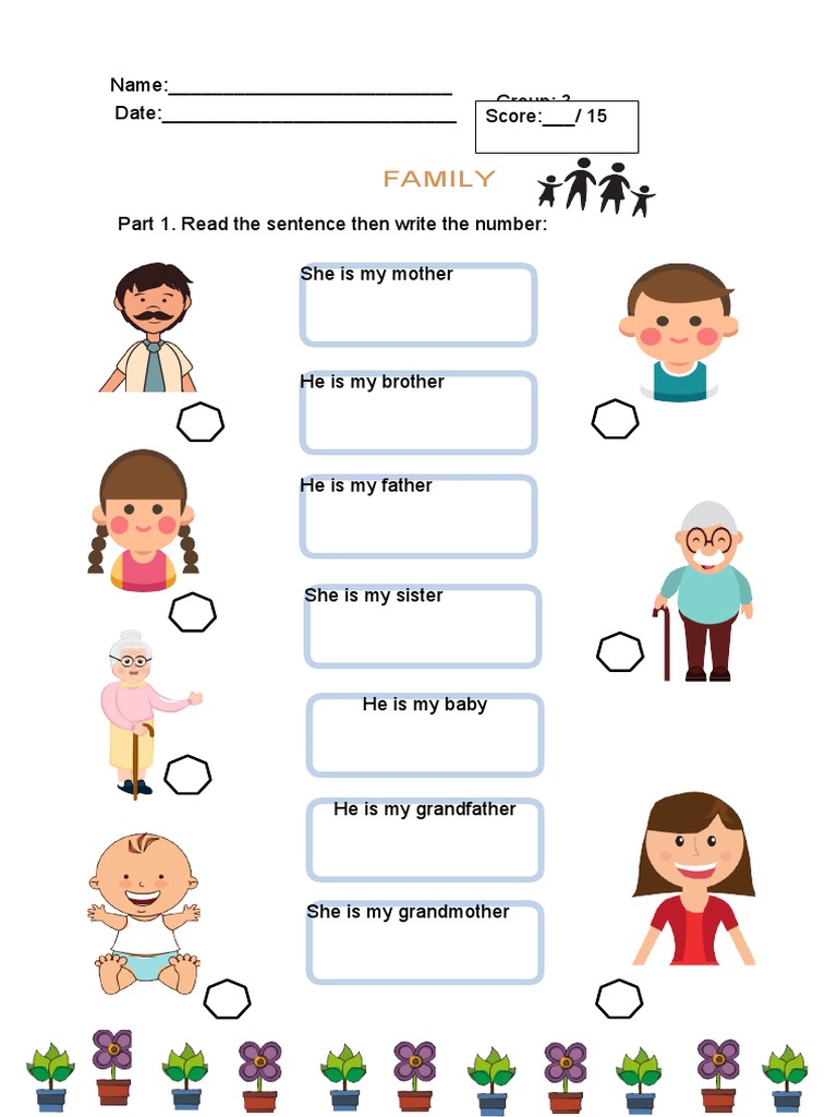 Family Member Identification Quiz | PDF