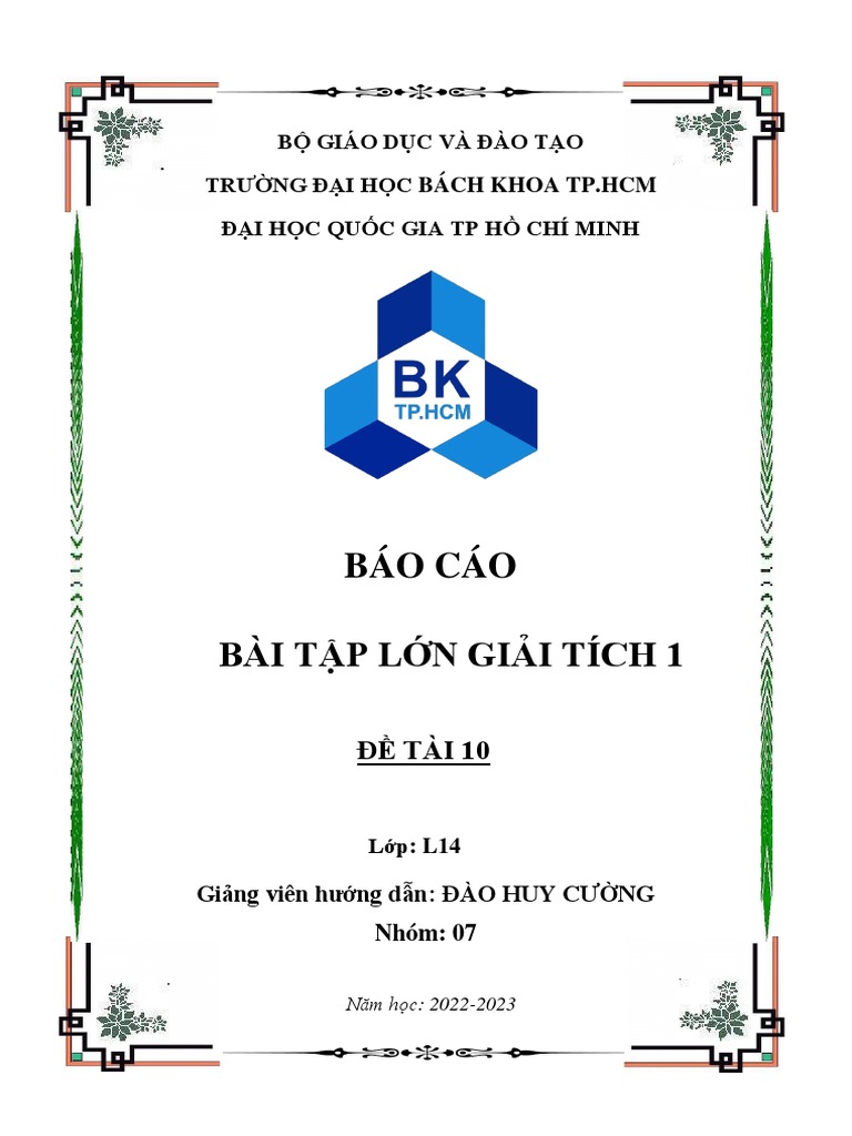 GT1 L P L14 Nhóm 07 PDF | PDF