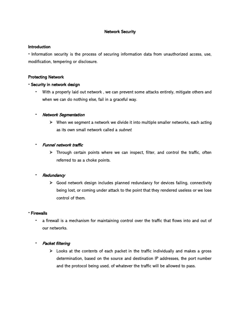 Network Security Pdf Computer Network Security Technology