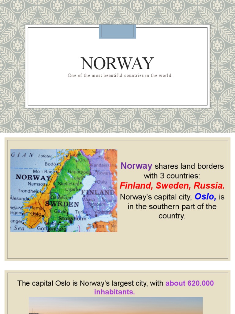Norway (Presentation) | PDF | Norway