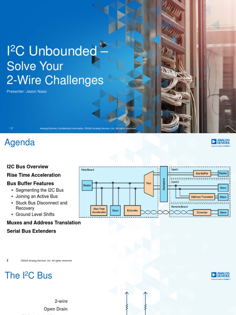 3.26.2020 I2C Unbounded - Solve Your 2-Wire Challenges | PDF | Computer ...