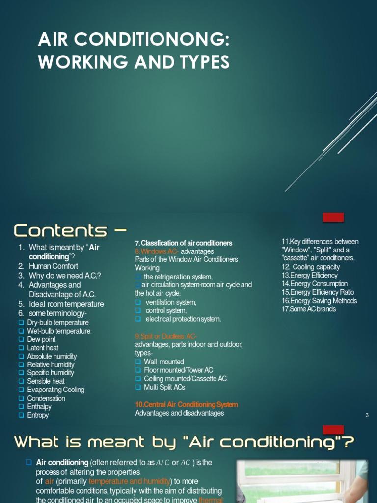 Airconditioning | PDF | Air Conditioning | Humidity