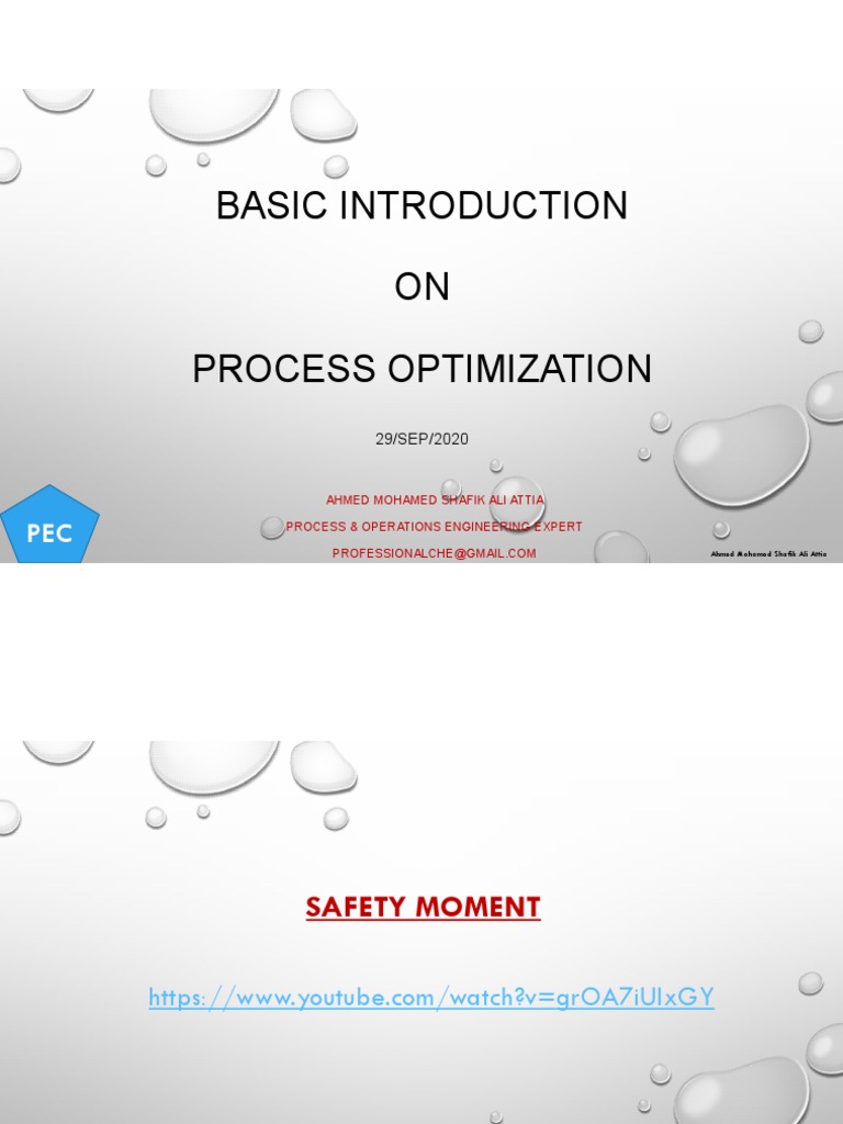 Process Optimization | PDF | Mathematical Optimization | Linear Programming