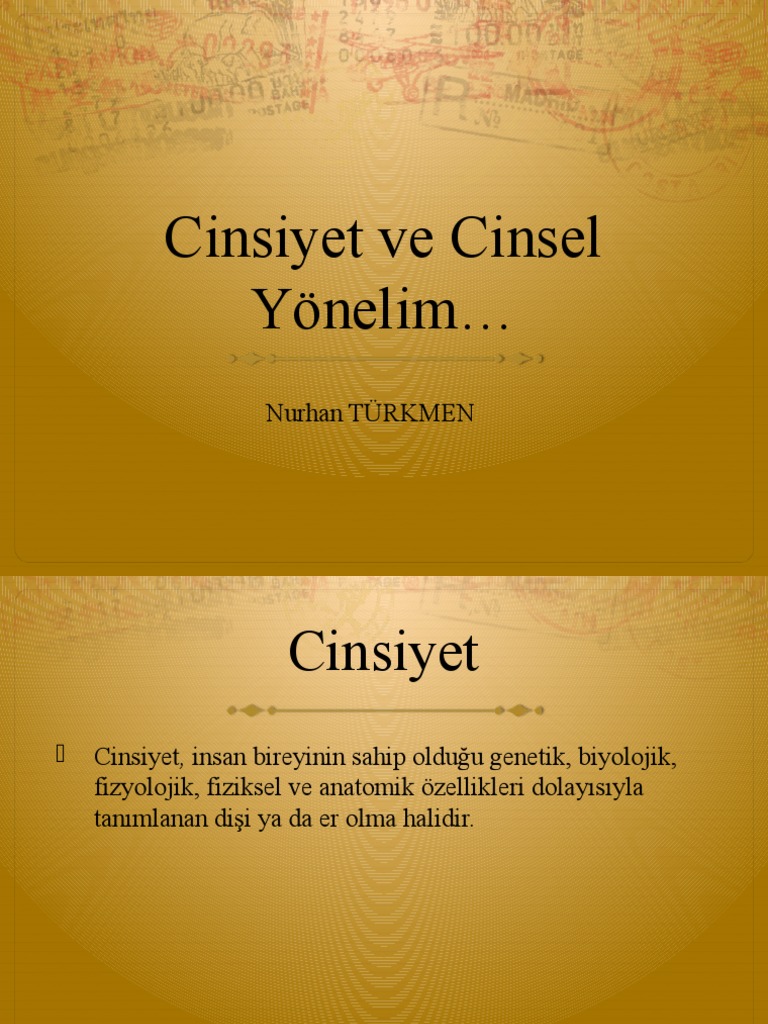 Cinsellik Ve Cinsel Yönelim | PDF Cinsellik Ve Cinsel Yönelim | PDF
