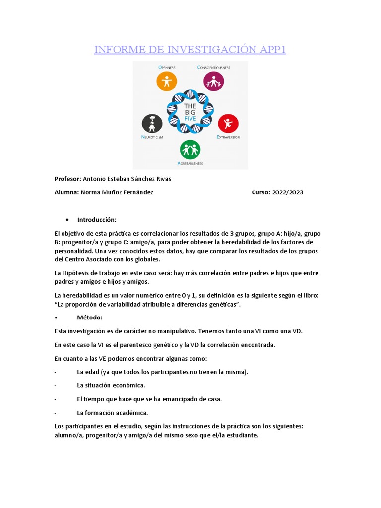 Informe y Diario de Prácticas App1 | PDF | Gemelo