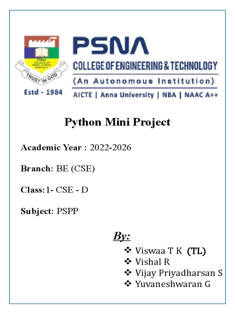 PSPP Mini | PDF