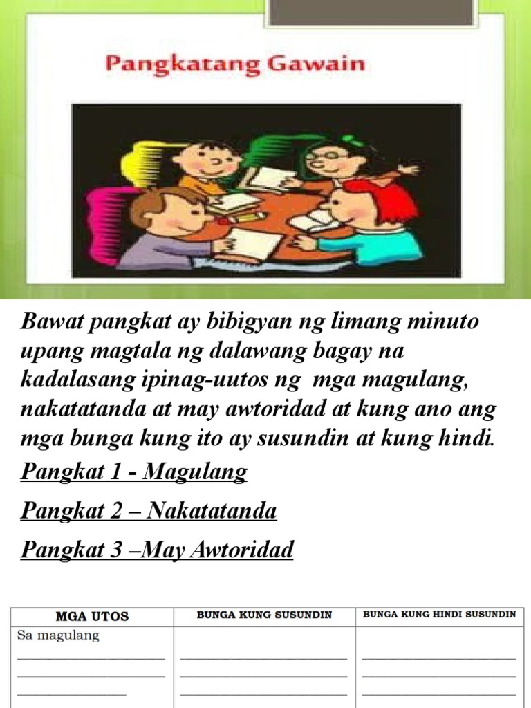 D1 Paggalang | PDF