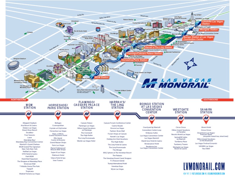Las Vegas Hotel and Convention Maps | PDF | Las Vegas Strip | Las Vegas ...