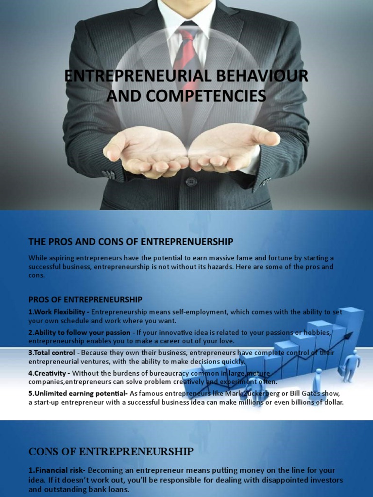 Entrepreneurial Behaviour and Competencies | PDF | Entrepreneurship ... Entrepreneurial Behaviour and Competencies | PDF | Entrepreneurship ...