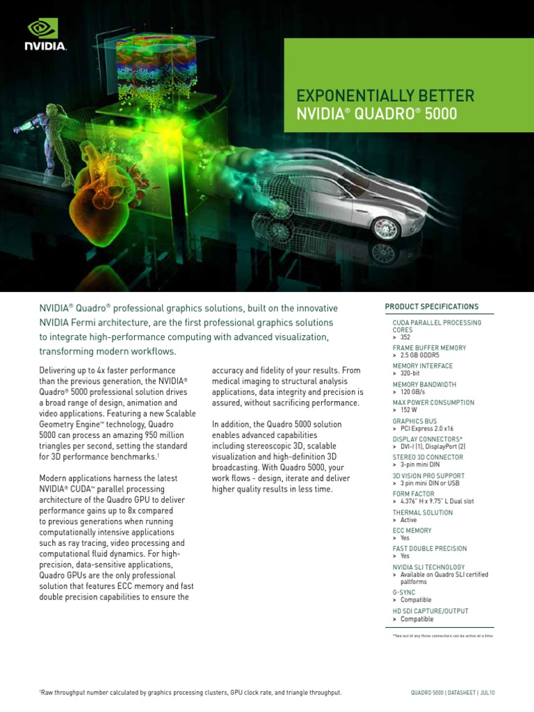 Betriebsanleitung Nvidia Quatro 5500 | PDF | Graphics Processing Unit | Computer Graphics