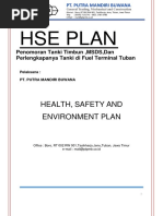 HSE PLAN. Contoh | PDF