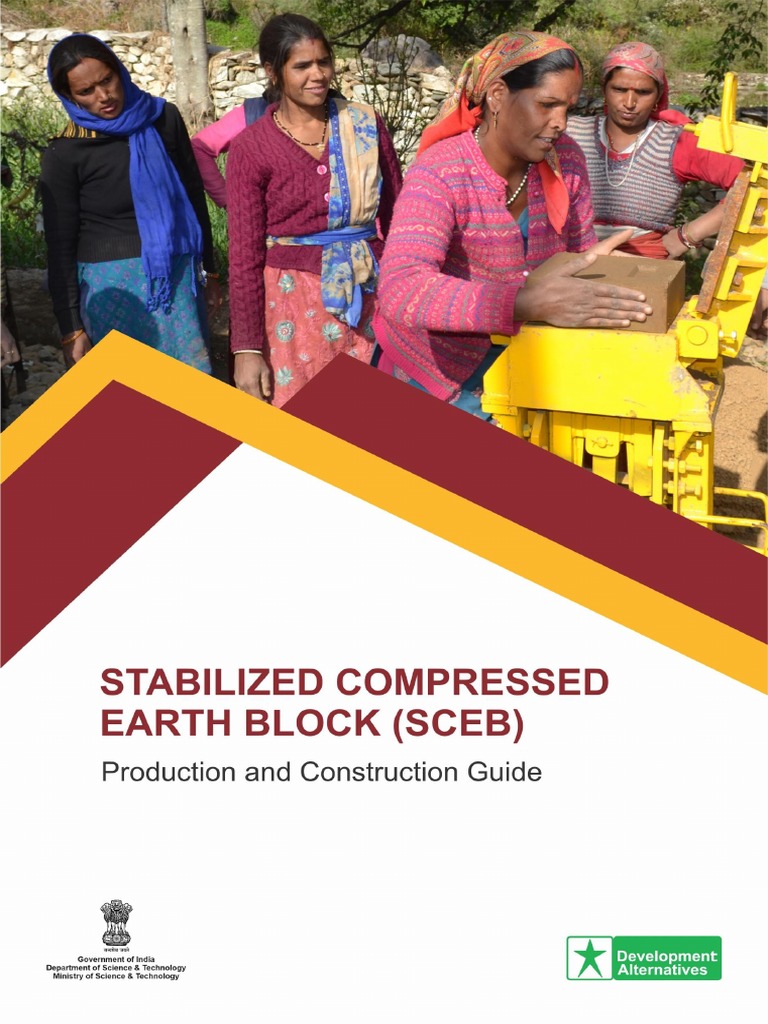 STABILIZED COMPRESSED EARTH BLOCK (SCEB) - Production and Construction ...