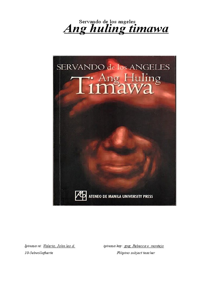 Ang Huling Timawa | PDF