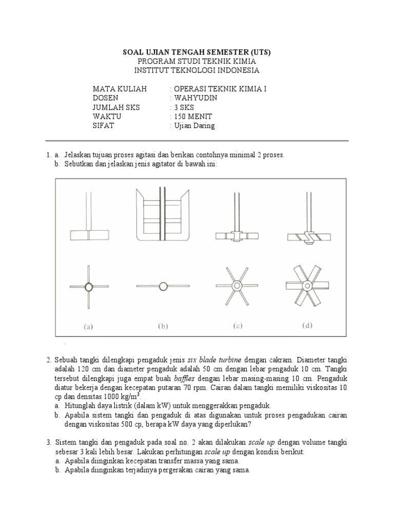 Soal UTS OTK 1 | PDF