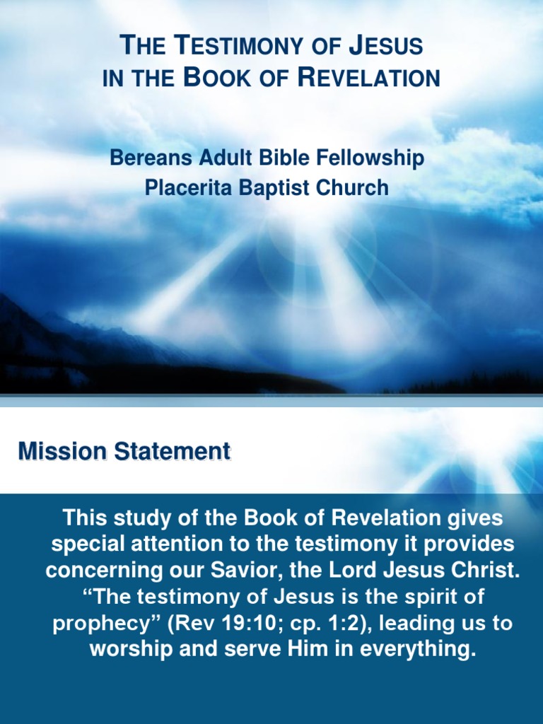 01 Revelation PPT | PDF