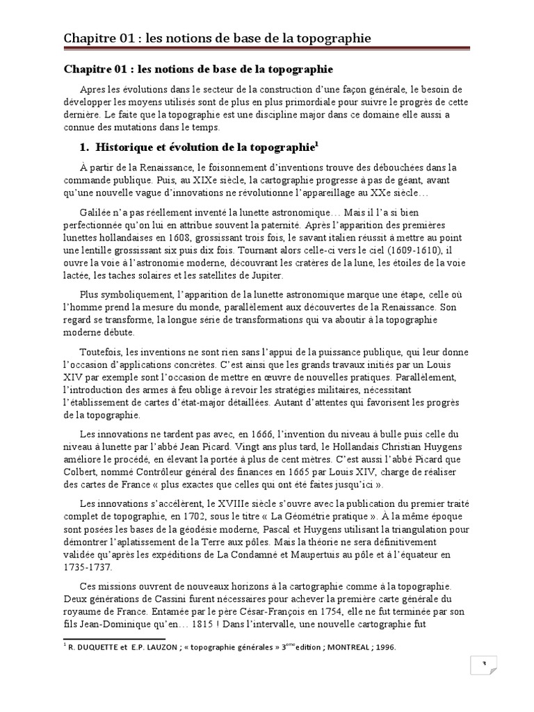 Gisement inverse en topographie | PDF | Topographie | Géodésie
