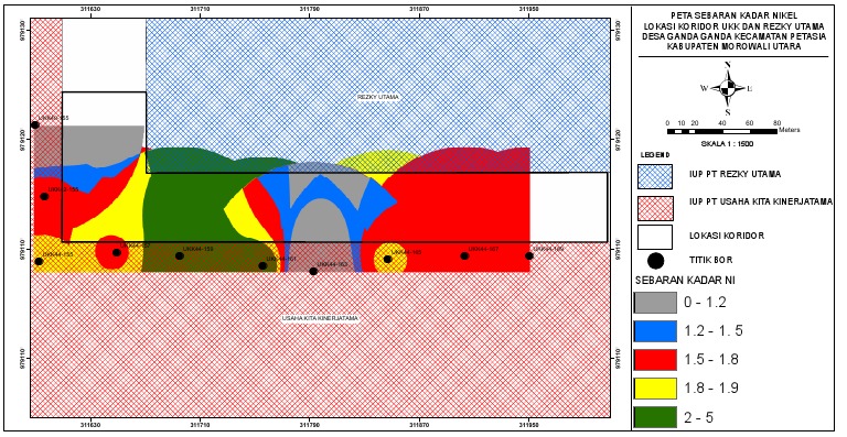 Peta Sebaran Kadar Ni | PDF