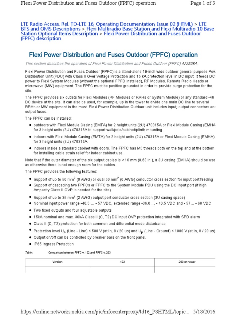 FPFC | PDF | Electric Power Distribution | Fuse (Electrical)