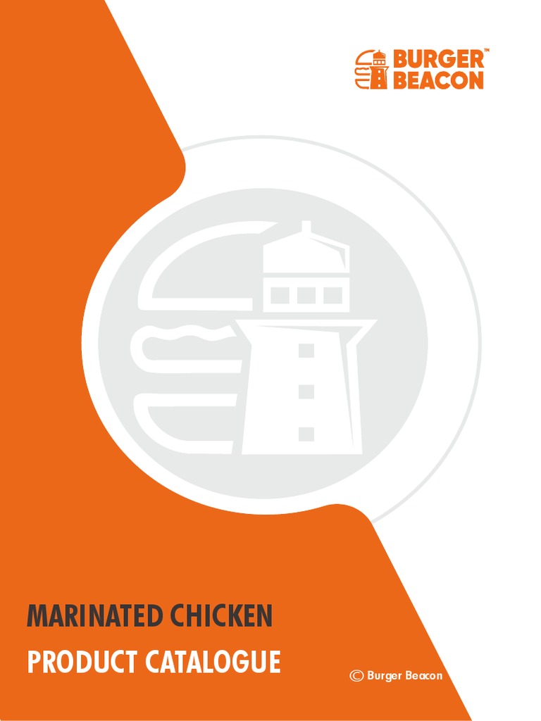 BURGER BEACON Product Catalogue | PDF | Hamburgers | Food And Drink