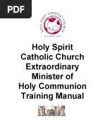 Alter Server Training Manual | PDF | Eucharist | Altar