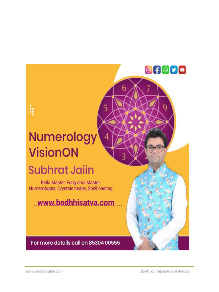 1 - Numerology PDF Free PDF Ebook | PDF