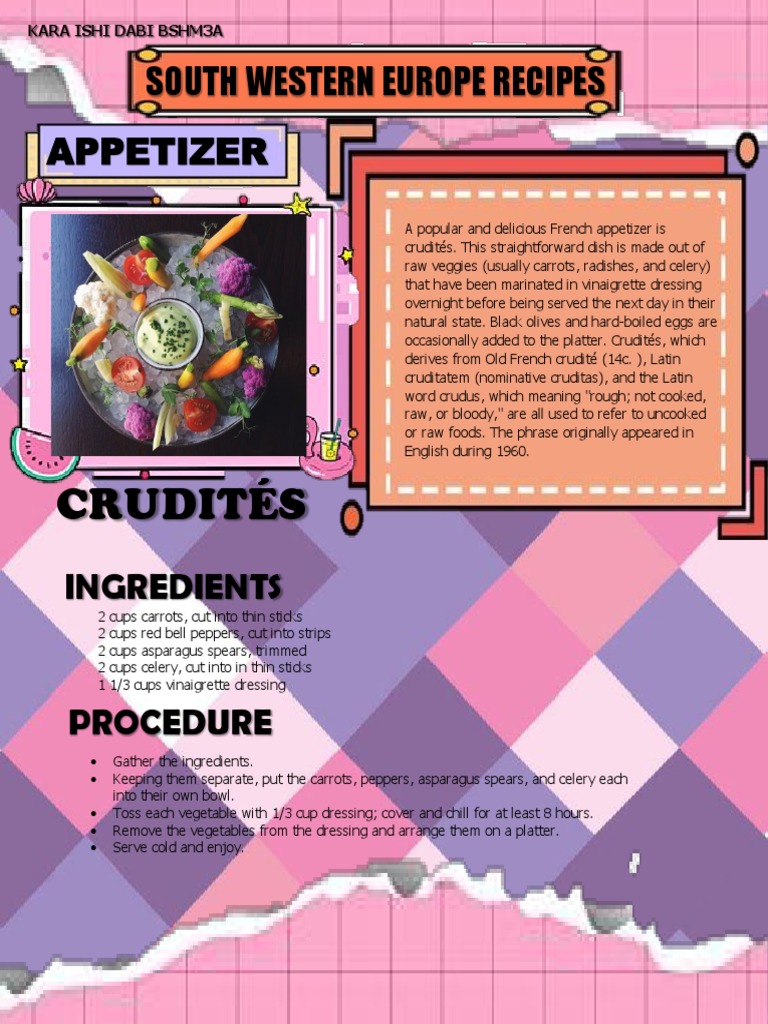 Traditional South Western Europe Recipes | Download Free PDF | Salad ...