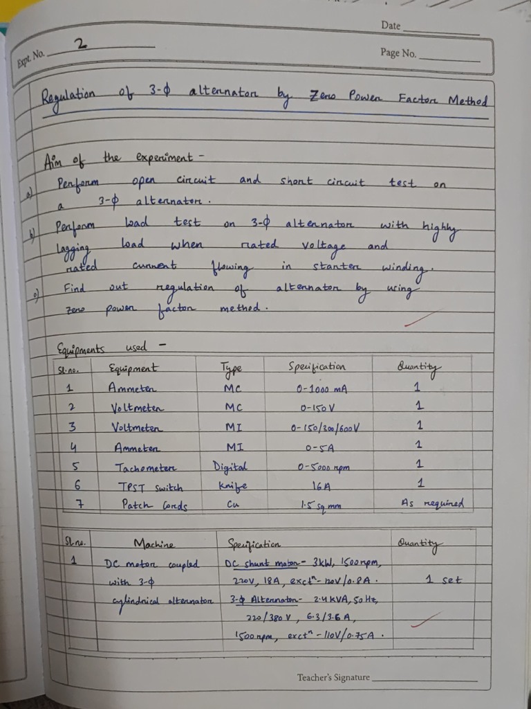 Teacher Signature Log Template | PDF