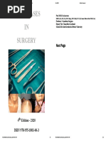 Surgery OSCE Questions | PDF | Medical Specialties | Clinical Medicine