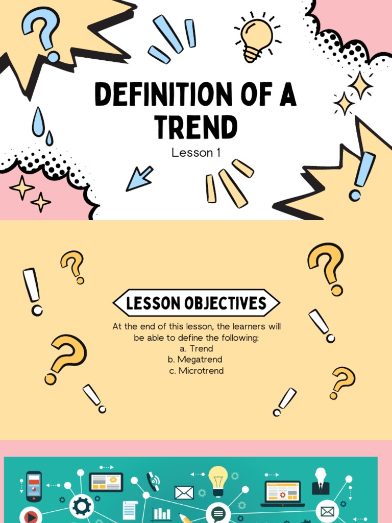 Lesson 1. TNCT. Definition of A Trend | PDF | Internet Of Things ...