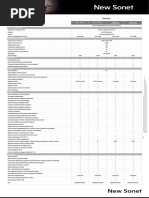 Ficha Tecnica Omoda O5 | PDF | Diodo emisor de luz | Neumático
