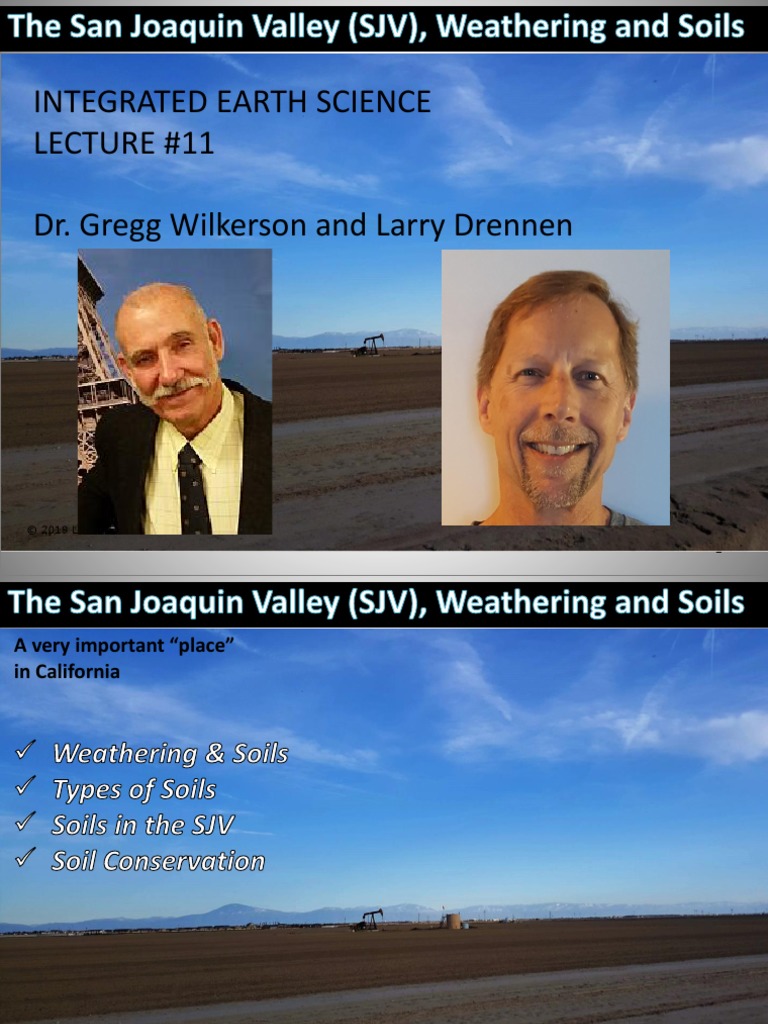 Integrated Earth Science Lecture #11 Dr. Gregg Wilkerson and Larry ...