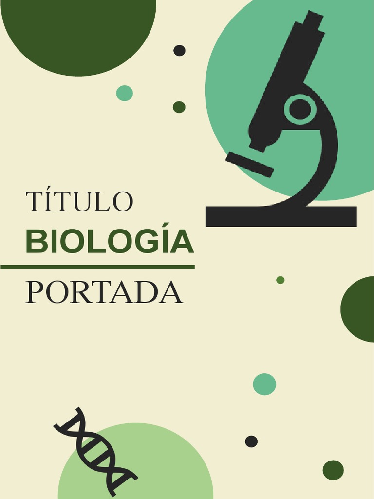 Portada Biologia Microscopio | PDF