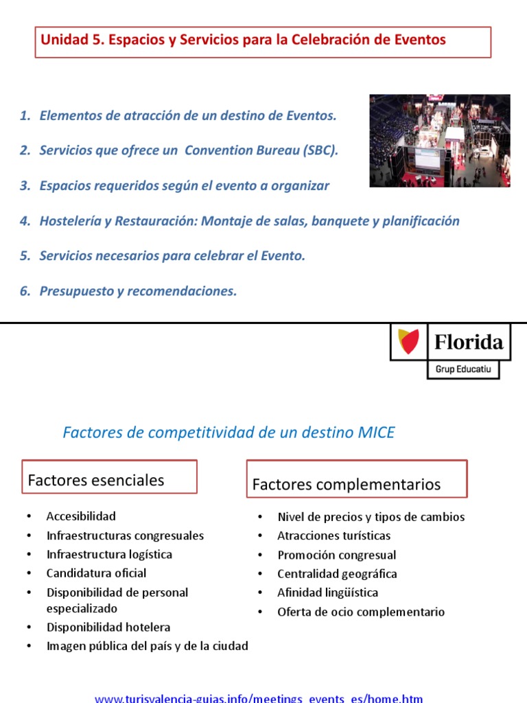 Espacios y Servicios | PDF | Hotel | Presupuesto